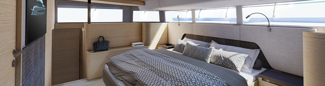 The Building of the Aquila 54 Power Catamaran Opens New Horizons in ...